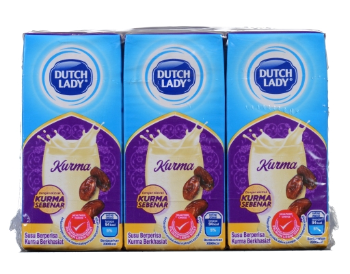 Dutch Lady UHT Pure Farm Kurma Milk | myaeon2go