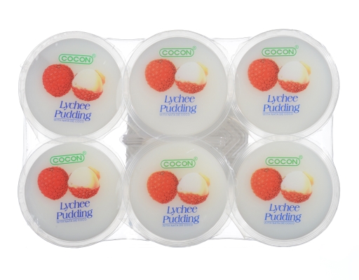 myAEON2GO | Cocon Lychee Pudding 6 x 80 g