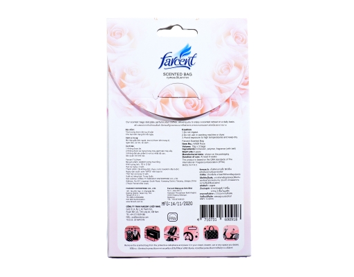 Farcent Herbal Perfume Sachet Rose | myaeon2go