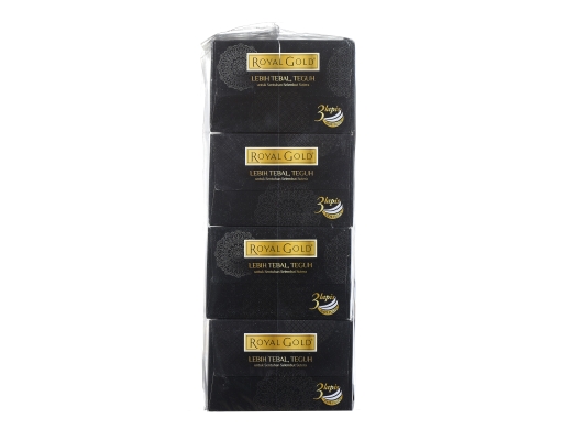 Royal Gold Facial Tissue Luxurious White 3ply | myaeon2go