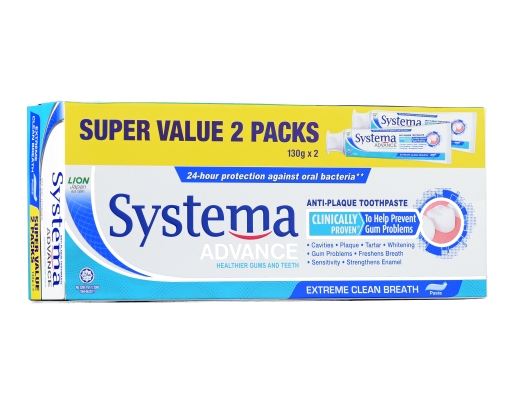 Systema Toothpaste Extreme Clean Breath Twin Pack | myaeon2go
