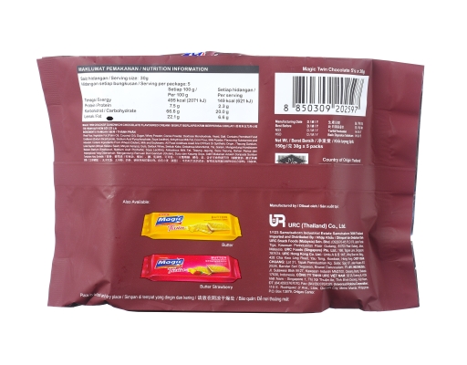 Magic Twin Cracker Sandwich Chocolate | myaeon2go