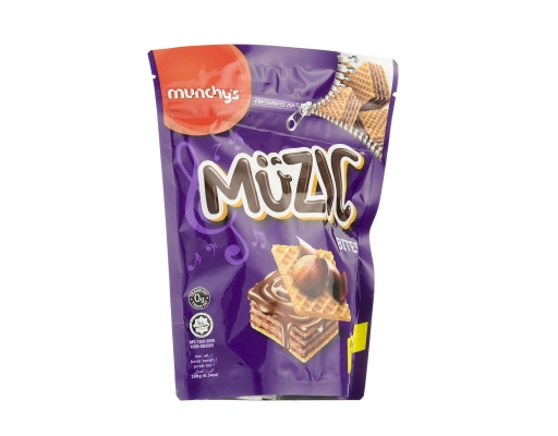 Munchy's Muzic Chocolate Hazelnut Cream Wafer Cubes | myaeon2go