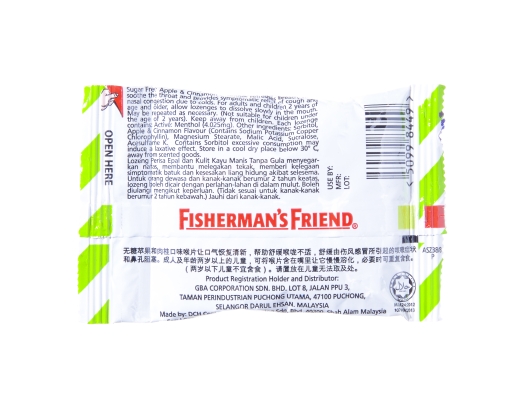 Fisherman's Friend Sugar Free Apple & Cinnamon Lozenges | myaeon2go