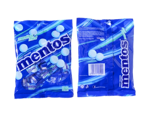 Mentos Menthol Mint Chewy Dragee Bag | myaeon2go