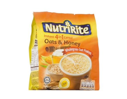 myAEON2GO | Nutririte 4 In 1 Cereal Oats & Honey 15 x 28 g