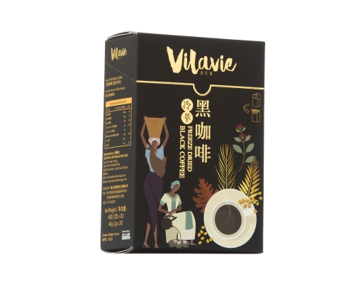 Vilavie Freeze Dried Black Coffee No Sugar | myaeon2go