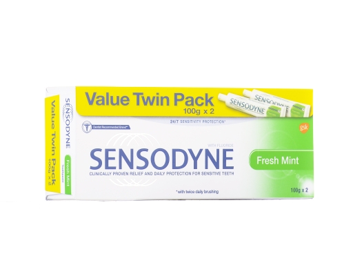 Sensodyne Toothpaste Freshmint Twin Pack | myaeon2go