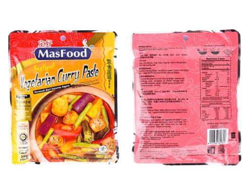 Masfood Instant Paste Vegetarian Curry | myaeon2go