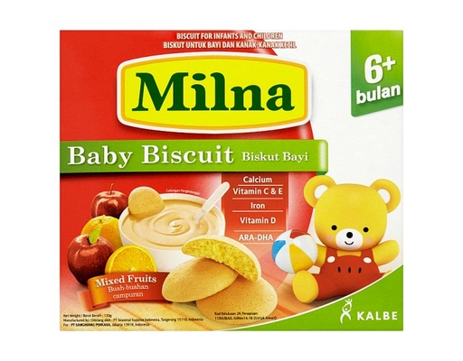 Milna Baby Biscuit+DHA Mixed Fruit | myaeon2go