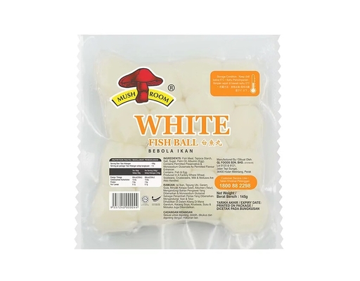 Mushroom Small White Fish Ball | myaeon2go