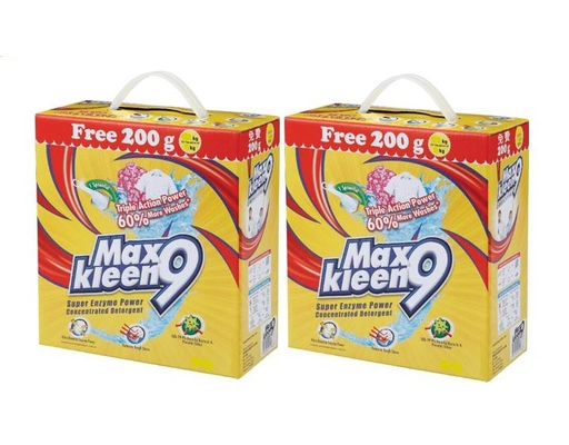Maxkleen 9 Super Enzyme Powder Detergent Twin Pack | myaeon2go