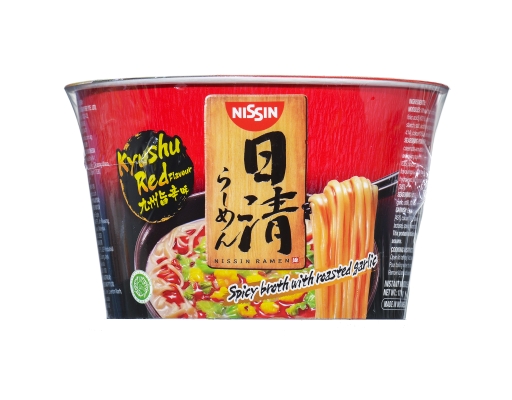 Nissin Japanese Ramen Bowl Kyushu Red | myaeon2go