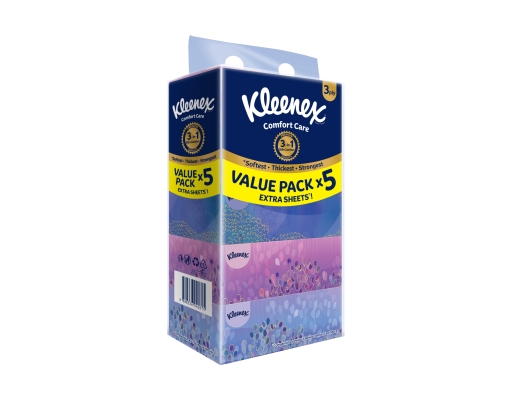 Kleenex Facial Tissue Comfort Care Box 3Ply | myaeon2go