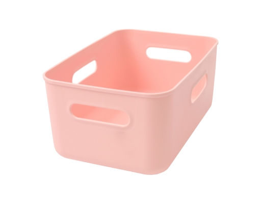 Home Coordy Soft Storage Box Half Shallow Type - Pink | myaeon2go