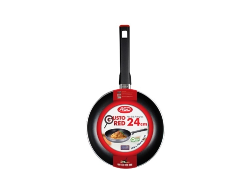 ASD Gusto Red Fry Pan (HP8224-RD) | myaeon2go