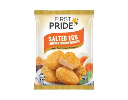First Pride Salted Egg Tempura Chicken Nugget | myaeon2go