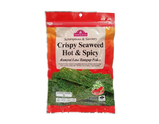 TOPVALU Crispy Seaweed Hot & Spicy | myaeon2go