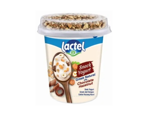 Lactel Snack Yogurt Greek Natural Chocolate Hazelnut | myaeon2go