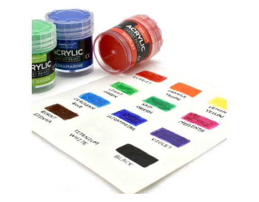 Unicorn 12 Colours Acrylic Paints (UAC-1512AP) | myaeon2go