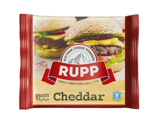 Rupp Cheddar Sliced Cheese | myaeon2go