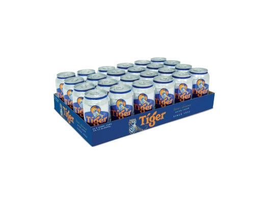 Tiger Beer Can - World Acclaimed Asian Lager Since 1932