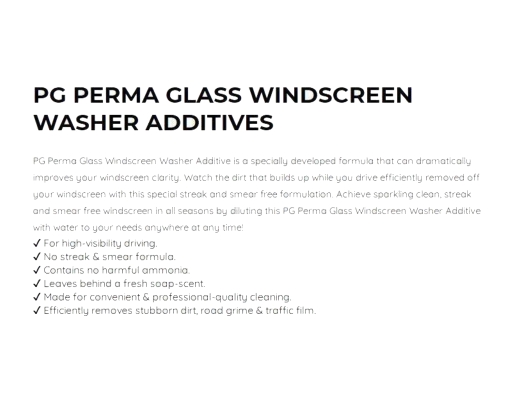 Perma Glass Windscreen Washer Additives | myaeon2go