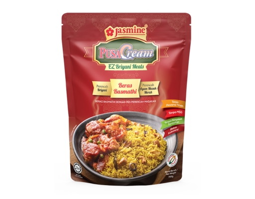 Jasmine Pusa Cream Briyani Ezy Meal Ayam Masak Merah | myaeon2go