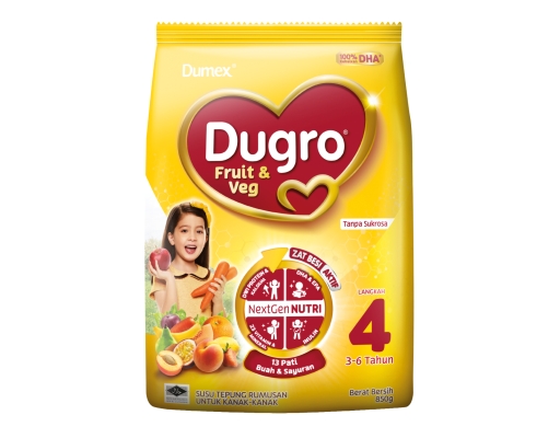 Dugro Step 4 Fruit & Vegetable Milk Powder | myaeon2go