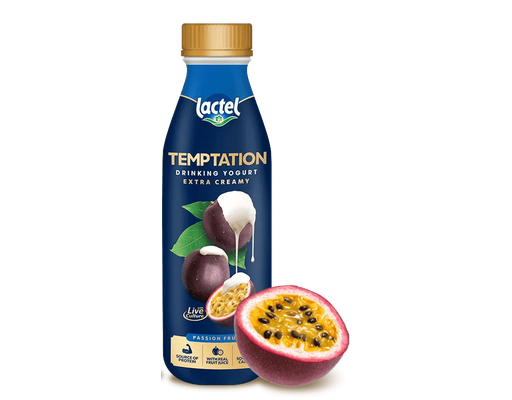 Lactel Temptation Passion Fruit Drinking Yogurt | myaeon2go