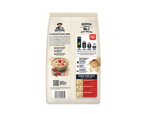 Quaker Instant Oatmeal Foil | myaeon2go
