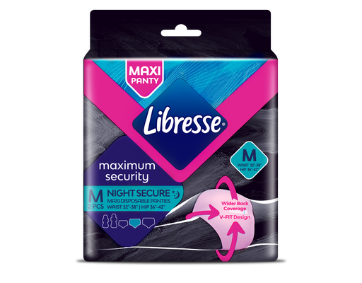Libresse Maximum Security Midi Disposable Panties M | myaeon2go