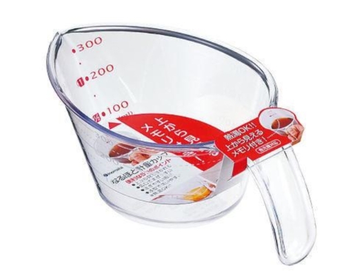 Daiso Plastic Fancy Shaped Measuring Cup | myaeon2go