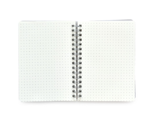 Unicorn A6 Dots Spiral Notebook USB-A6DX | myaeon2go