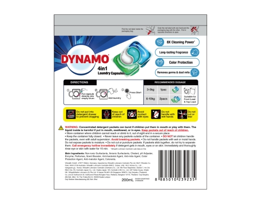 Dynamo 4-In-1 Capsules Fresh Refill | myaeon2go