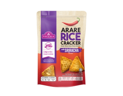TOPVALU Arare Rice Cracker With Sriracha Flavour | myaeon2go