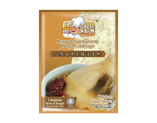 Uncle Sun Ginseng Cordyceps Flower With Chicken Special Soup | myaeon2go
