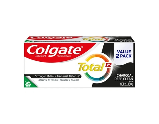 Colgate Toothpaste Total Charcoal Twin Pack | myaeon2go
