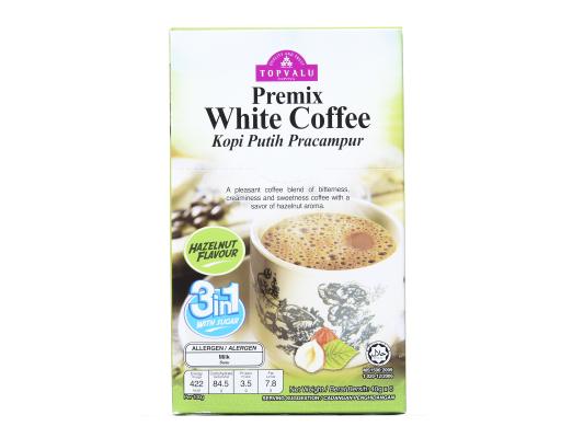 TOPVALU Premix White Coffee 3 In 1 Hazelnut | myaeon2go