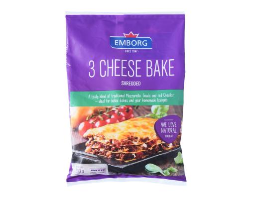 Emborg Shredded 3 Cheese Bake | myaeon2go