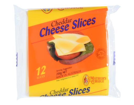 Mother's Choice Cheddar Cheese Slice 12's Cheddar Cheese Slice 12's ...