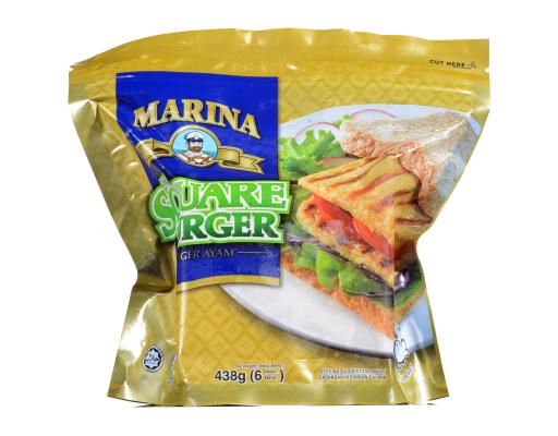 Marina Chicken Square Burger 6's Chicken Square Burger 6's | myaeon2go