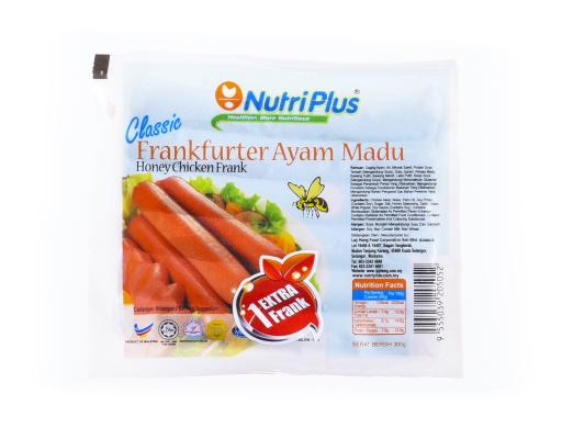 Nutriplus Classic Honey Chicken Frankfurter Classic Honey Chicken ...