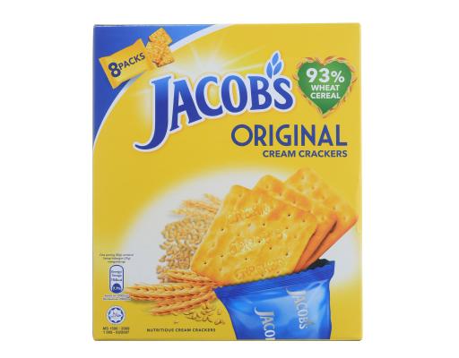Jacob's Cream Cracker Sachet Multipack Box Cream Cracker Sachet ...