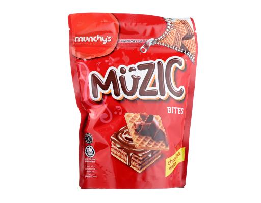 Munchy's Muzic Chocolate Wafer Cubes Muzic Chocolate Wafer Cubes ...