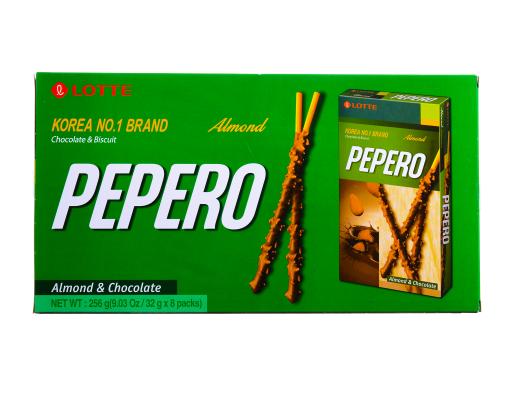 Lotte Pepero Almond Big Pack | myaeon2go