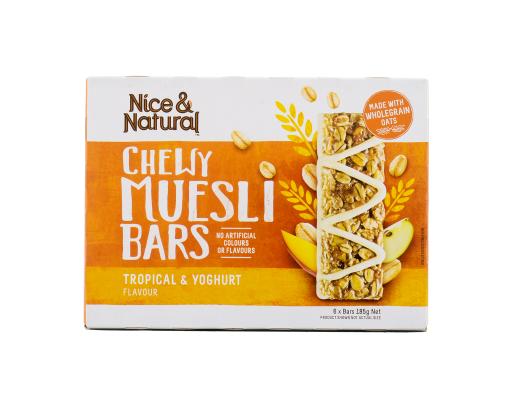 Nice & Natural Chewy Muesli Bars Tropical Yoghurt | myaeon2go