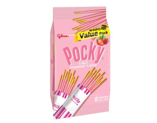 Pocky Family Pack Strawberry Family Pack Strawberry | myaeon2go