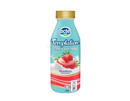 Lactel Temptation Strawberry Drinking Yogurt Temptation Strawberry Drinking Yogurt | myaeon2go