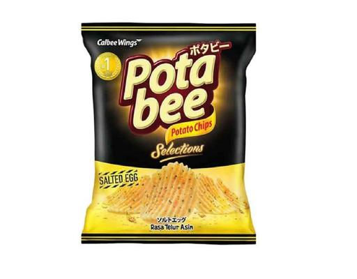 Calbee Wings Potabee Potato Chip - Salted Egg | myaeon2go
